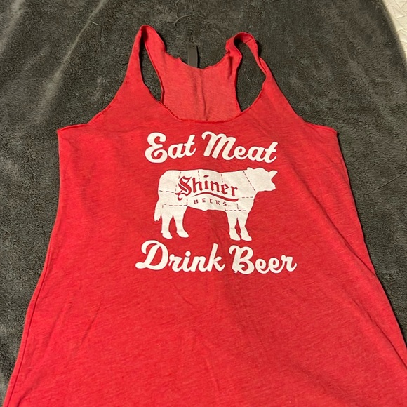 Tops | Shiner Beer Tank | Poshmark